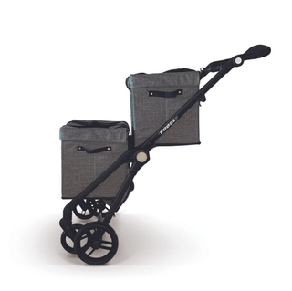 Lightweight Foldable Shopping Cart with Dual Bins | VOOMcart