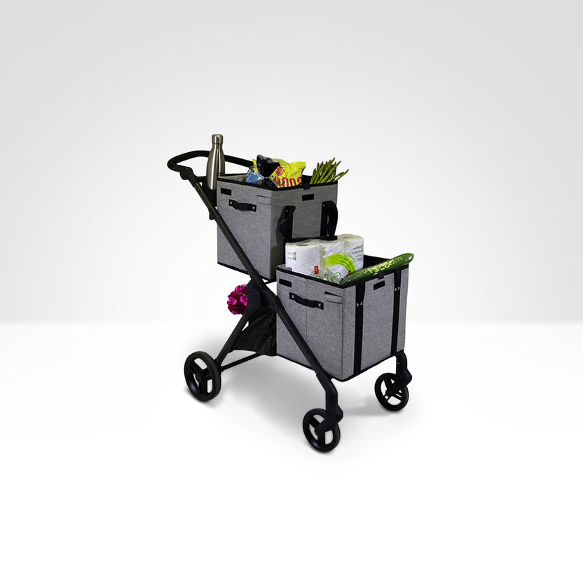 VOOMcart | Ergonomic Folding Shopping Cart | Free Shipping